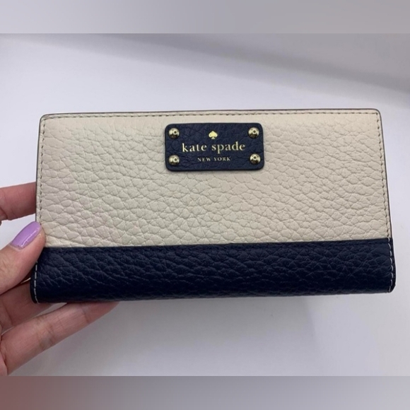 kate spade | Bags | Nwt Kate Spade Stacy Bay Street Bifold Long Wallet ...